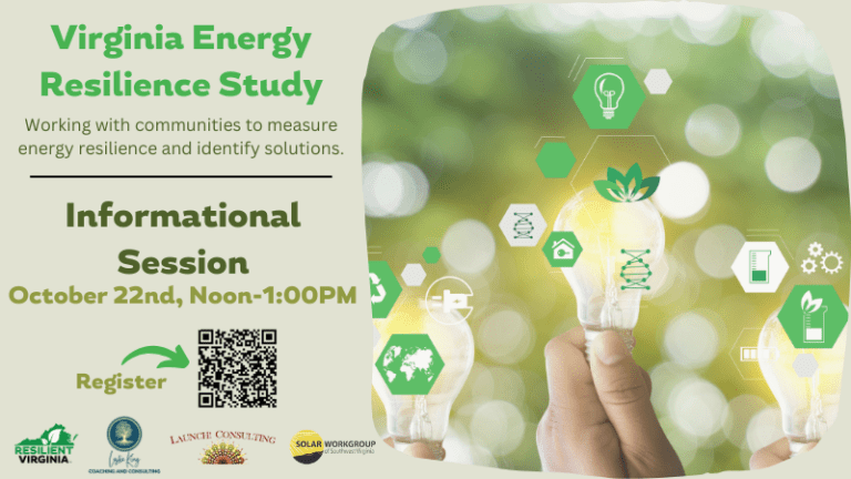 Announcing an Informational Session for the Virginia Energy Resilience ...